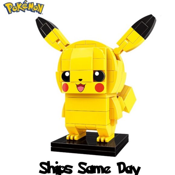Pokemon | Toys | Official Pokmon Pikachu Building Blocks Set 16pcs ...